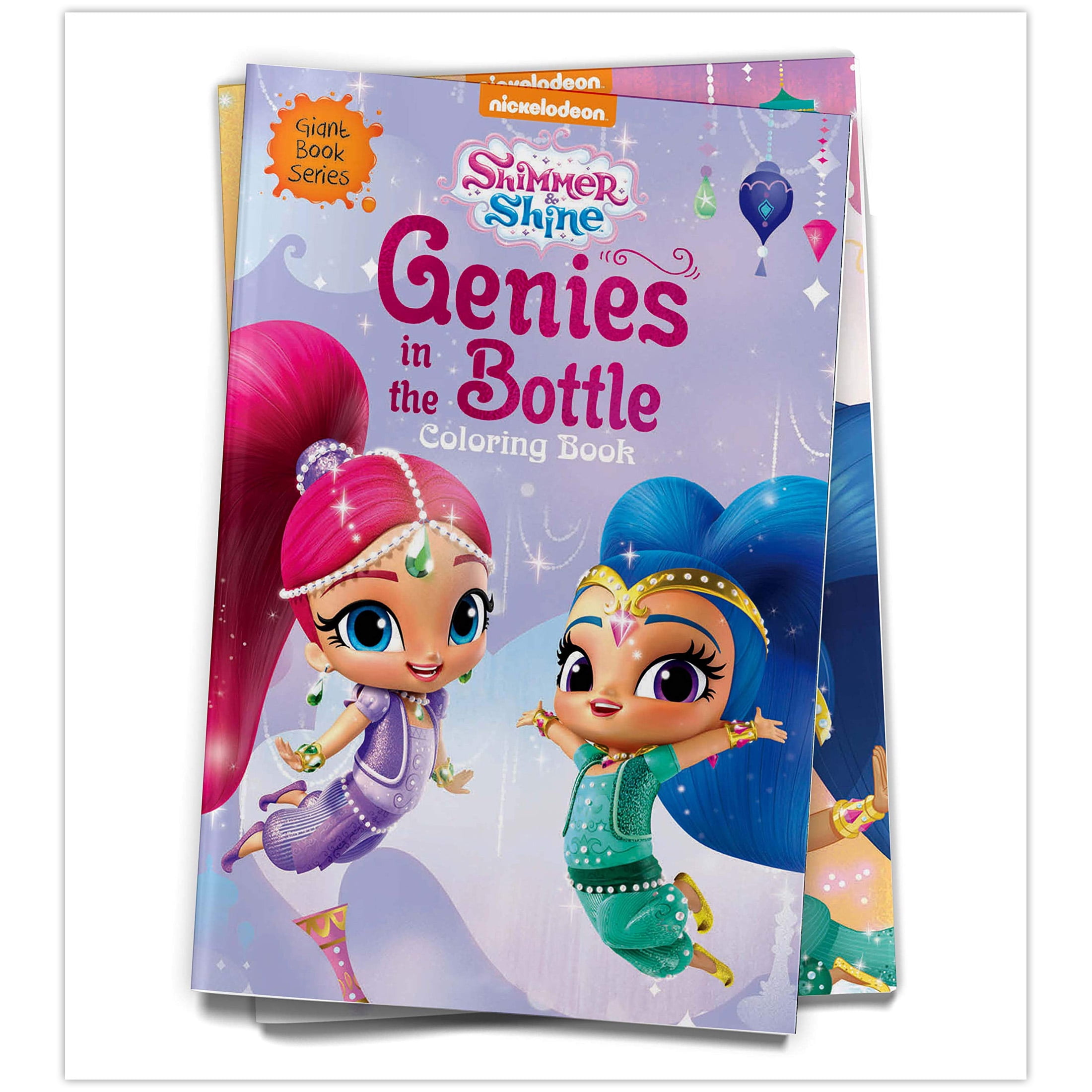 Genie in the Bottle: Giant Coloring Book for Kids by Wonder House Books ...
