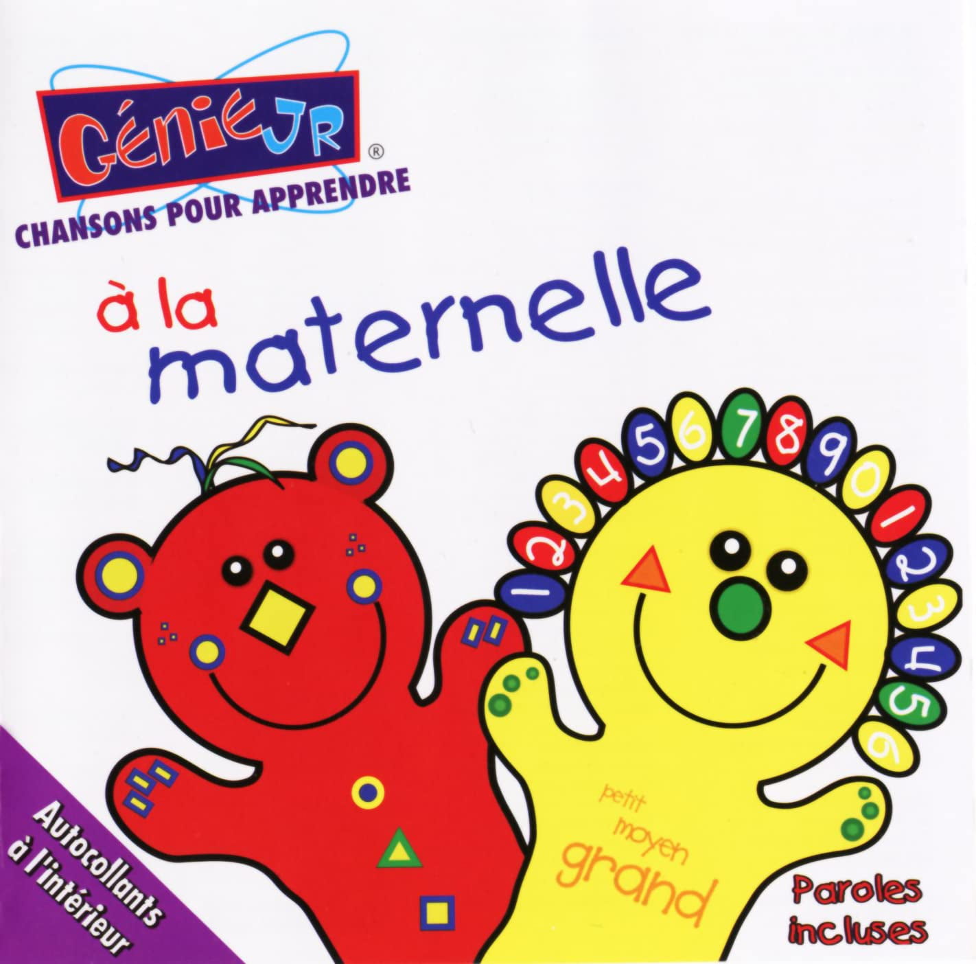 Genie Jr Chansons Pour Apprendre A La Maternelle (Audiobook) - Walmart.com