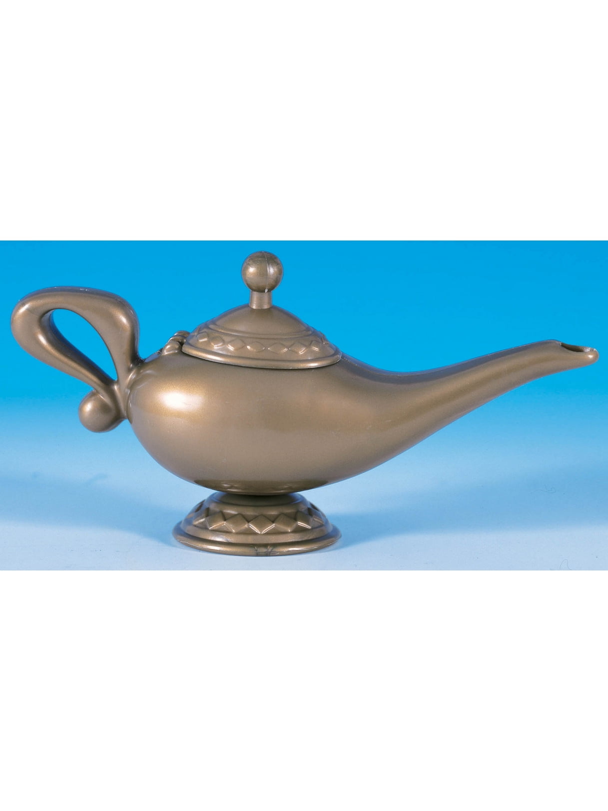 Gold Plastic Genie Lamp Prop Costume Accessory - Walmart.com