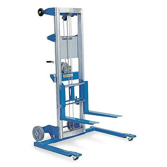 Genie Lift GL-12 Lift Height 13' 9.5" - 350lb Rated - Straddle Base ...