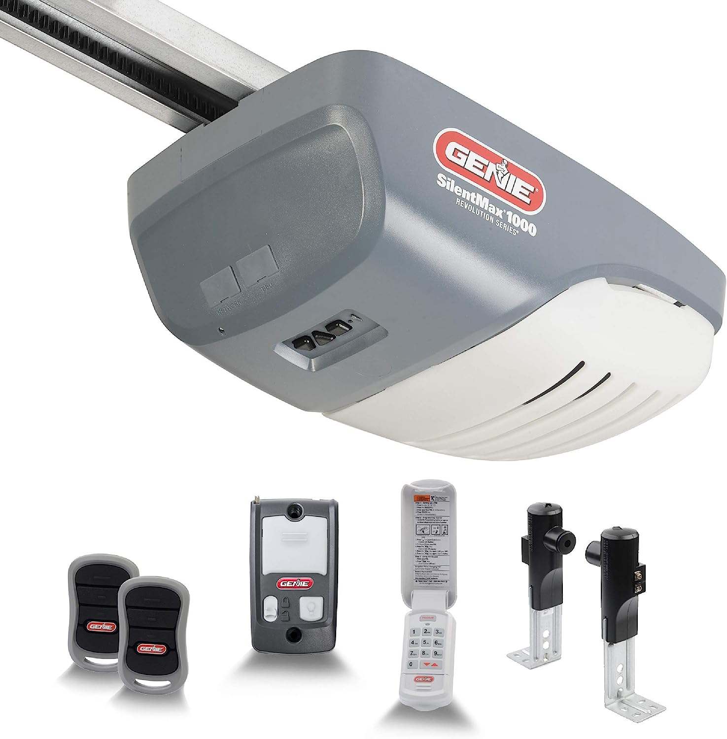 Ultra-Quiet 2" Nylon Garage Door Roller with 13-Ball Bearing & 4" Stem ...