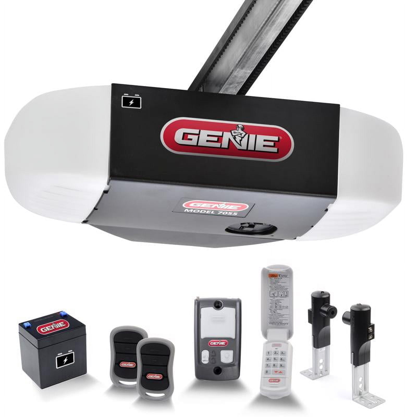 Genie, Garage Door Opener, 38959T, Belt Drive with Battery Backup ...