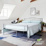 Silver Bed Frame