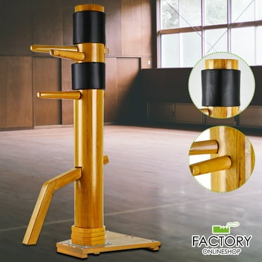 Miumaeov Portable Wooden Dummy Wing Chun Parts Chinese Kong Fu Training ...