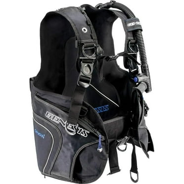 Oceanic Biolite Travel BCD - Black/Blue - X-Small - Walmart.com