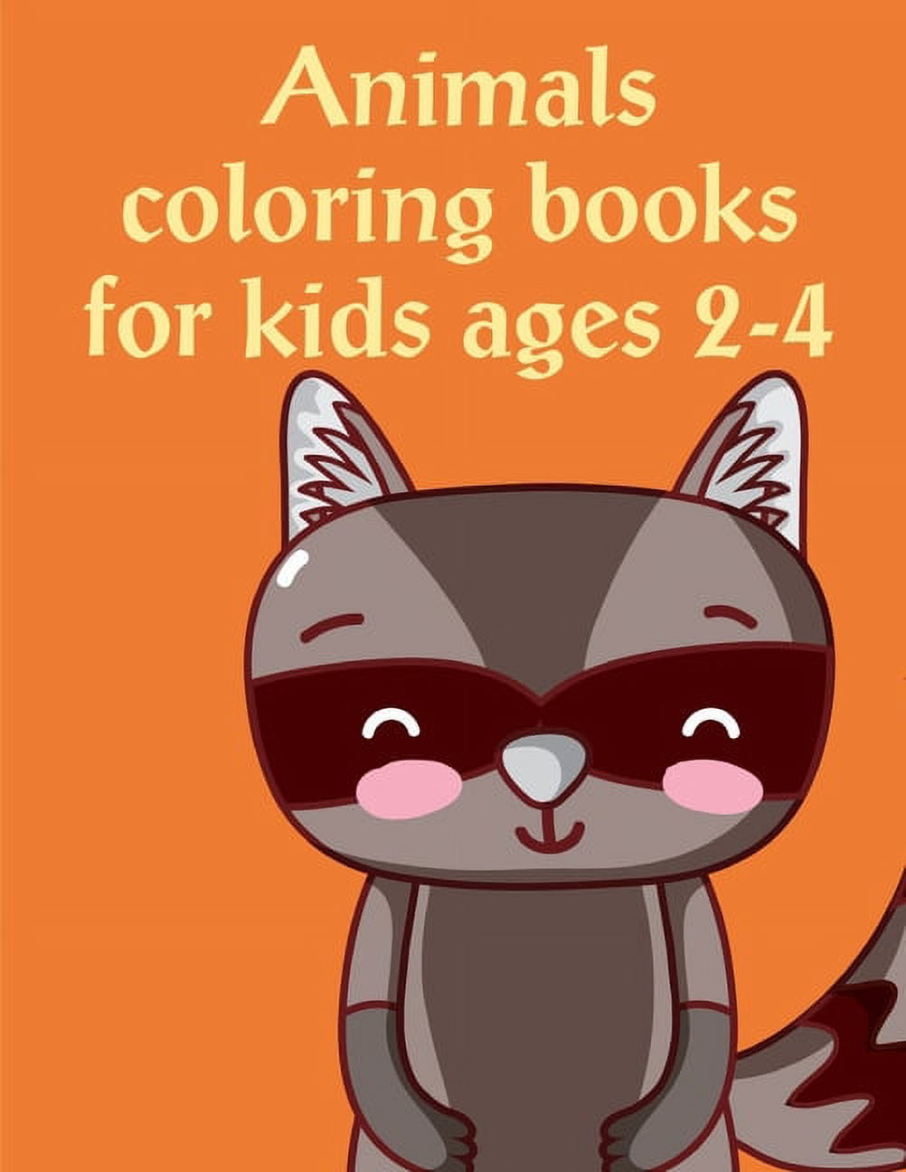 Genius Activities: Animals Coloring Books For Kids Ages 2-4: Christmas ...
