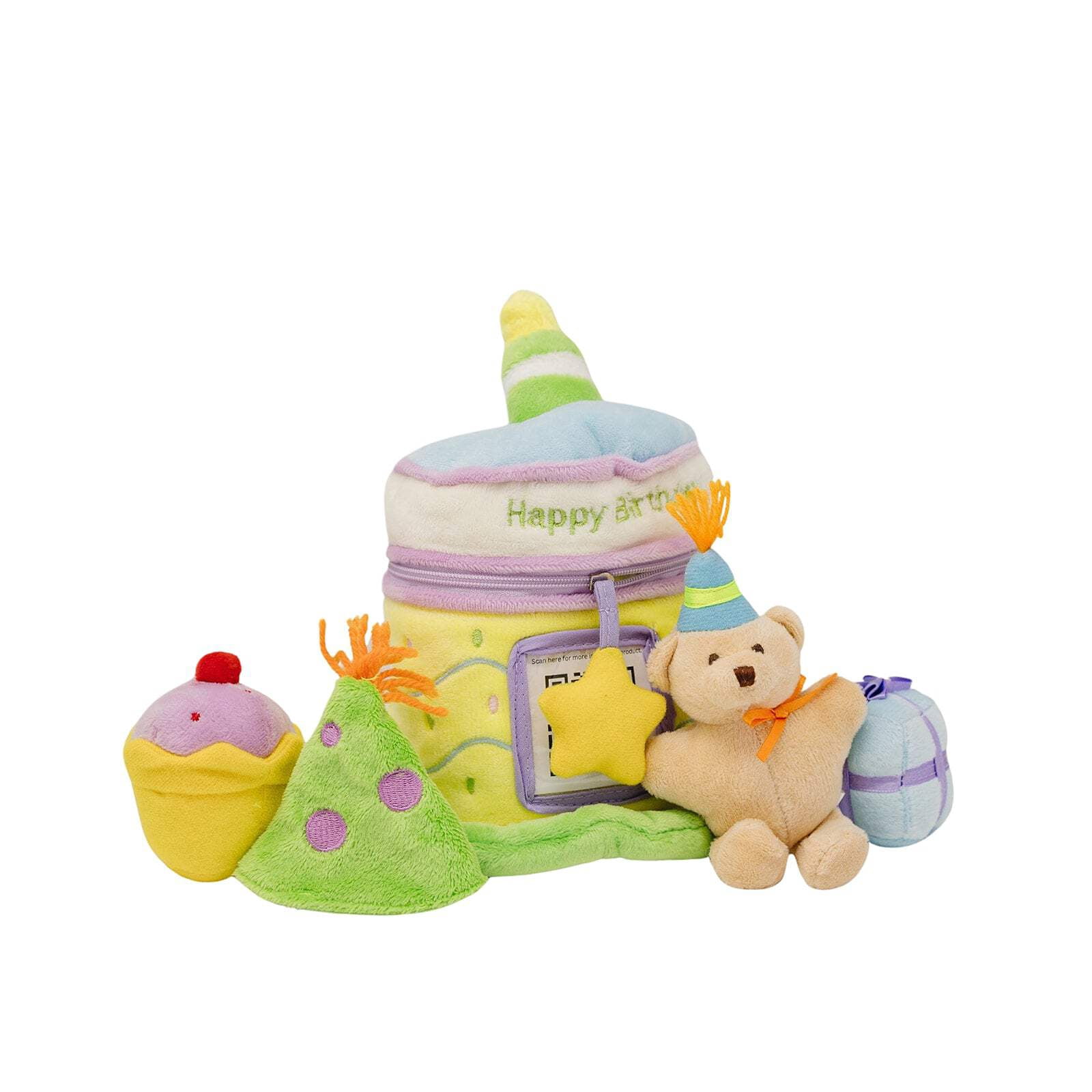 Genius Babies - Baby's 1st First Birthday Cake and Playset (8" Tall ...