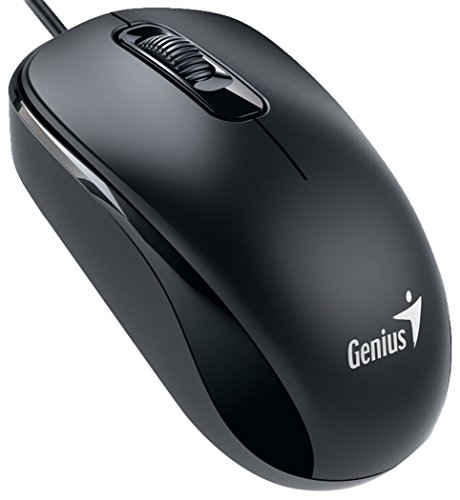Genius Wired Optical Mouse, Black (DX-110Black) - Walmart.com