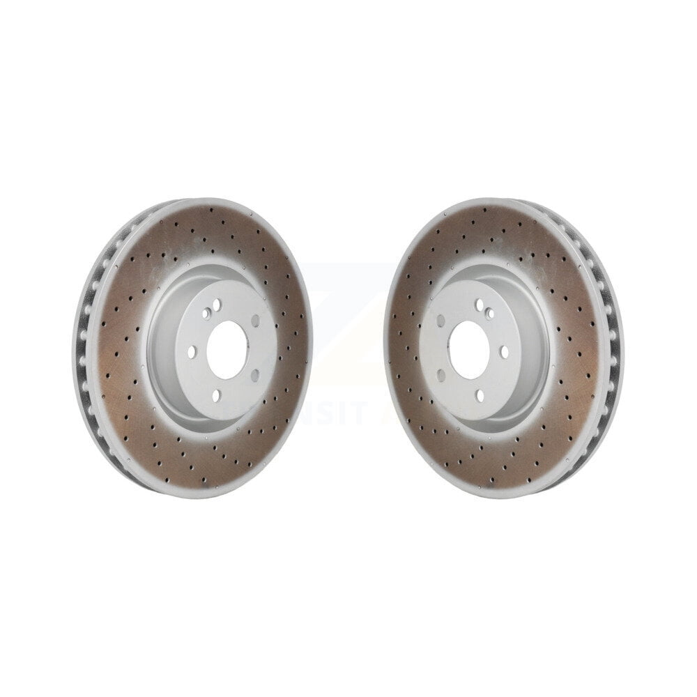 Genius Front Coated Disc Brake Rotors - 360mm Rotor Diameter - Walmart.com