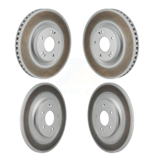 Genius Front Rear Coated Disc Brake Rotors Kit for Car 2022-2023 ...