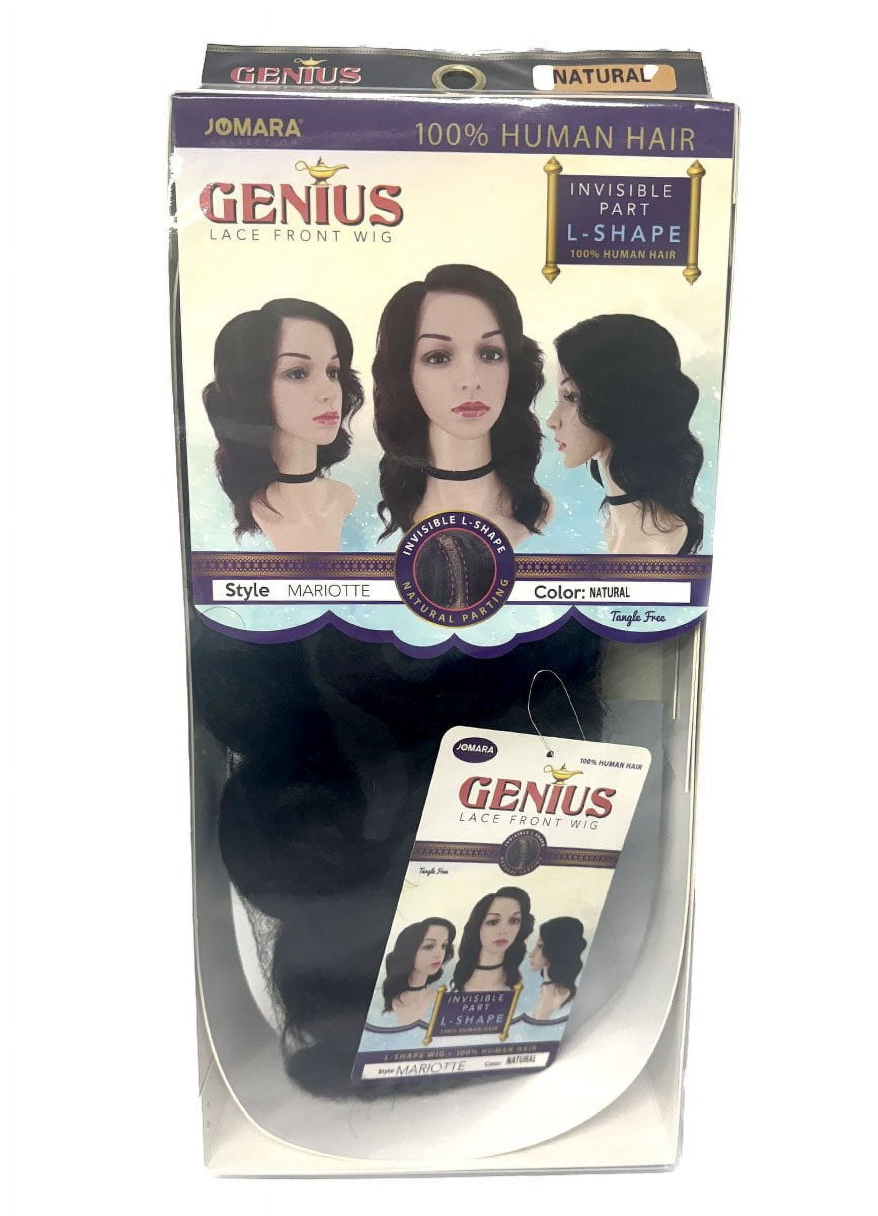 Genius Mariotte L-Shape 100% Human Hair Lace Front Wig Lace Wigs - Walmart.com