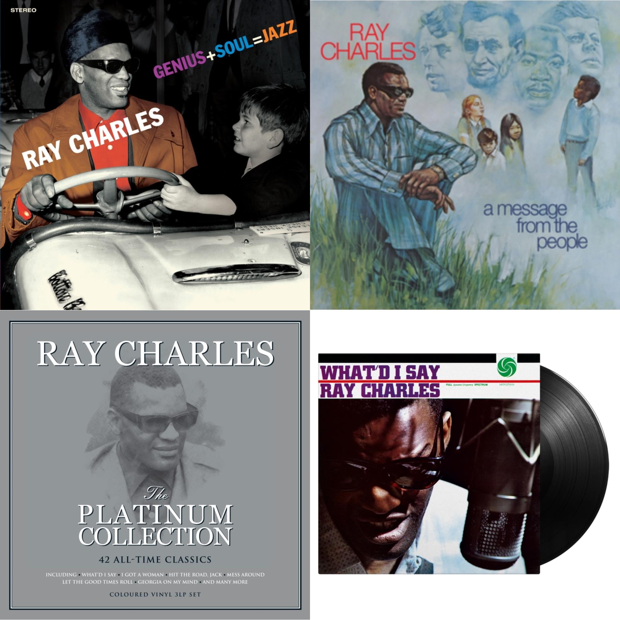 Platinum Collection (White LP Vinyl) & Message From The People (140G ...