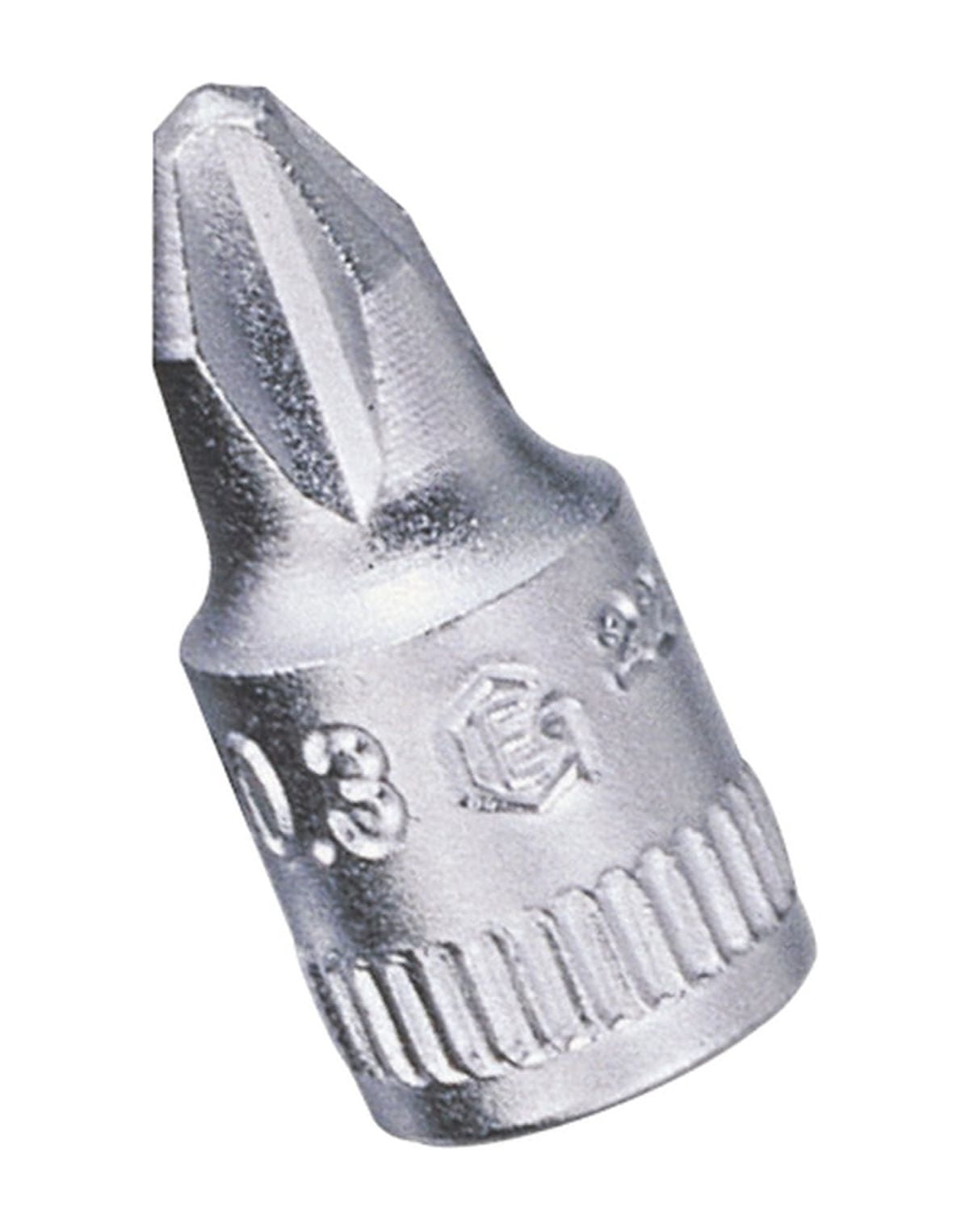 Genius Tools 1/4" Dr. #1 Phillips Head Hand Socket - 222601 - Walmart.com