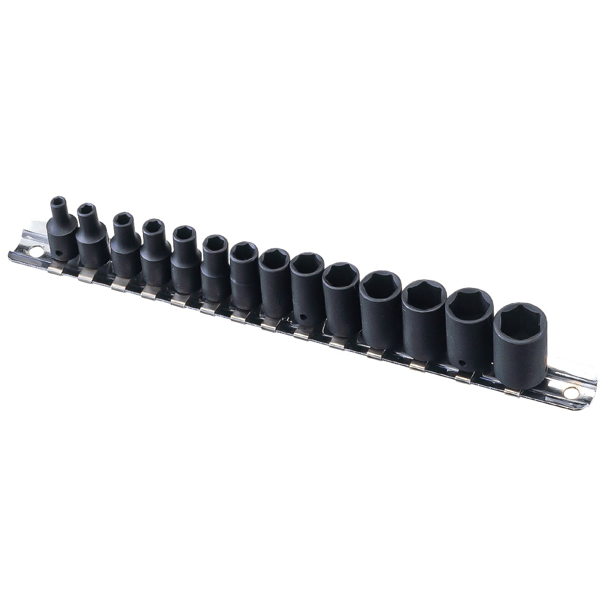 Genius Tools 14 Piece 1/4" Dr. Metric Impact Socket Set - TF-214M ...