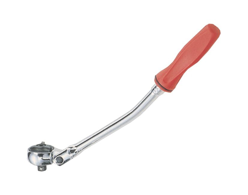 Genius Tools 3/8" Dr. Bent Handle Flex Head Ratchet - 383383P - Walmart.com