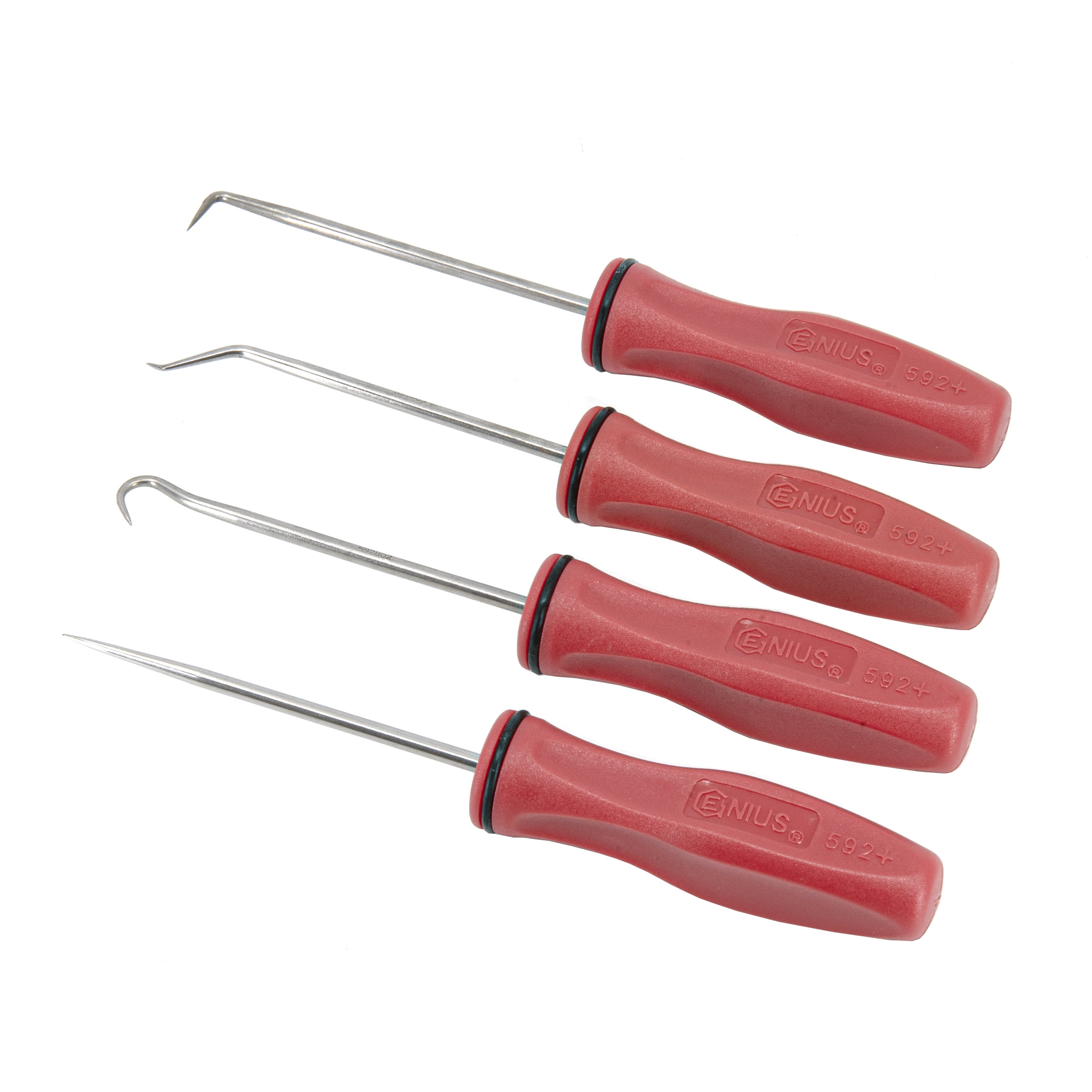 Genius Tools Miniature Pick Set 4 Piece Precision Hand Tools Ergonomic ...