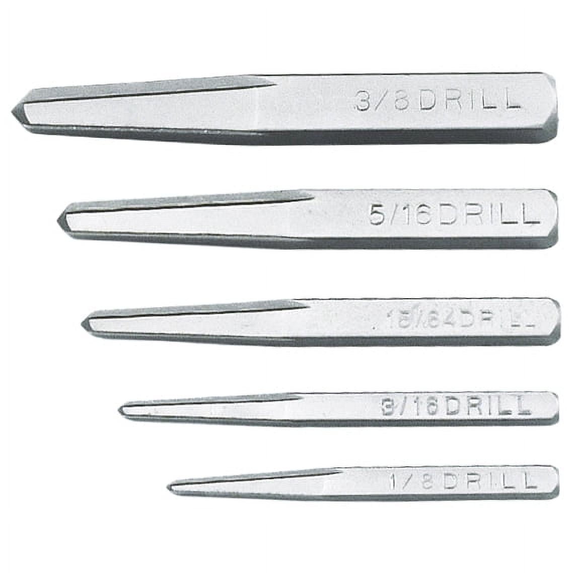Genius Tools 5 Piece Screw Extractor Set - AT-EX5 - Walmart.com