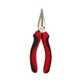 Genius Tools Chain Nose Pliers with Cutter 6 Inch Soft Grip Handle ...