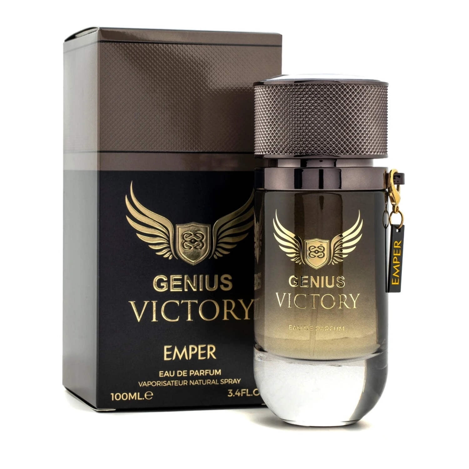 Emper Genius Victory Eau Parfum for Men, 3.4 Fl Oz“ Long-lasting ...