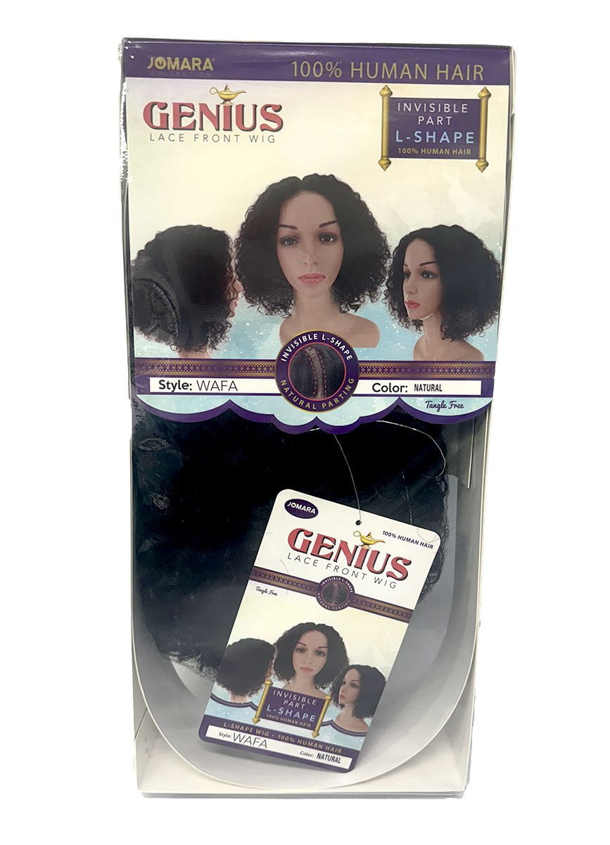 Genius Wafa L-shape 100% Human Hair Lace Front Wig Lace Wigs - Walmart.com