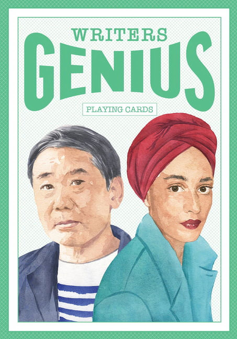 Genius Writers Playing Cards : (52 Playing Cards, Standard Playing Card ...