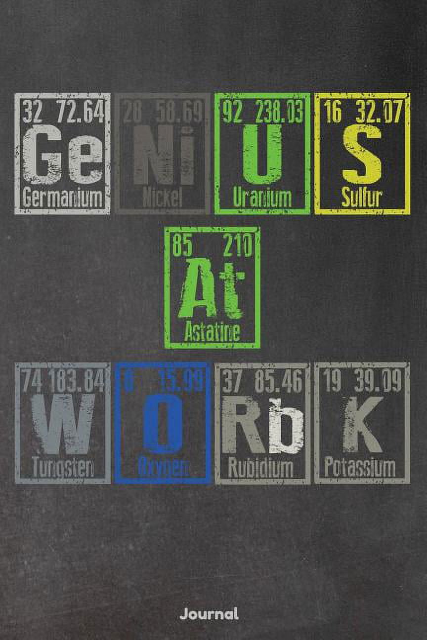 Genius at Work: Journal - Walmart.com