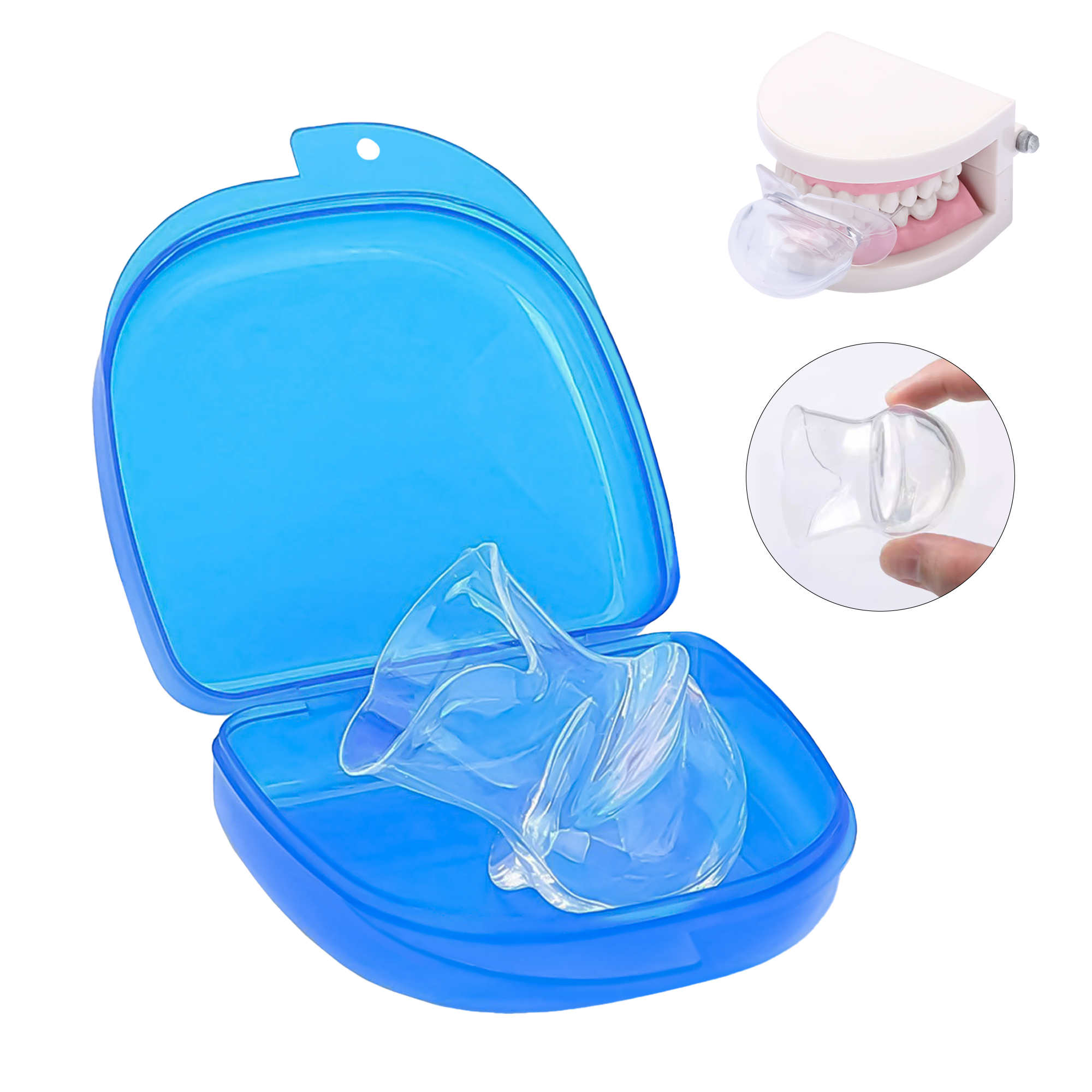 Genkent Anti Snoring Tongue Device Silicone Sleep Apnea Aid Stop Snore ...