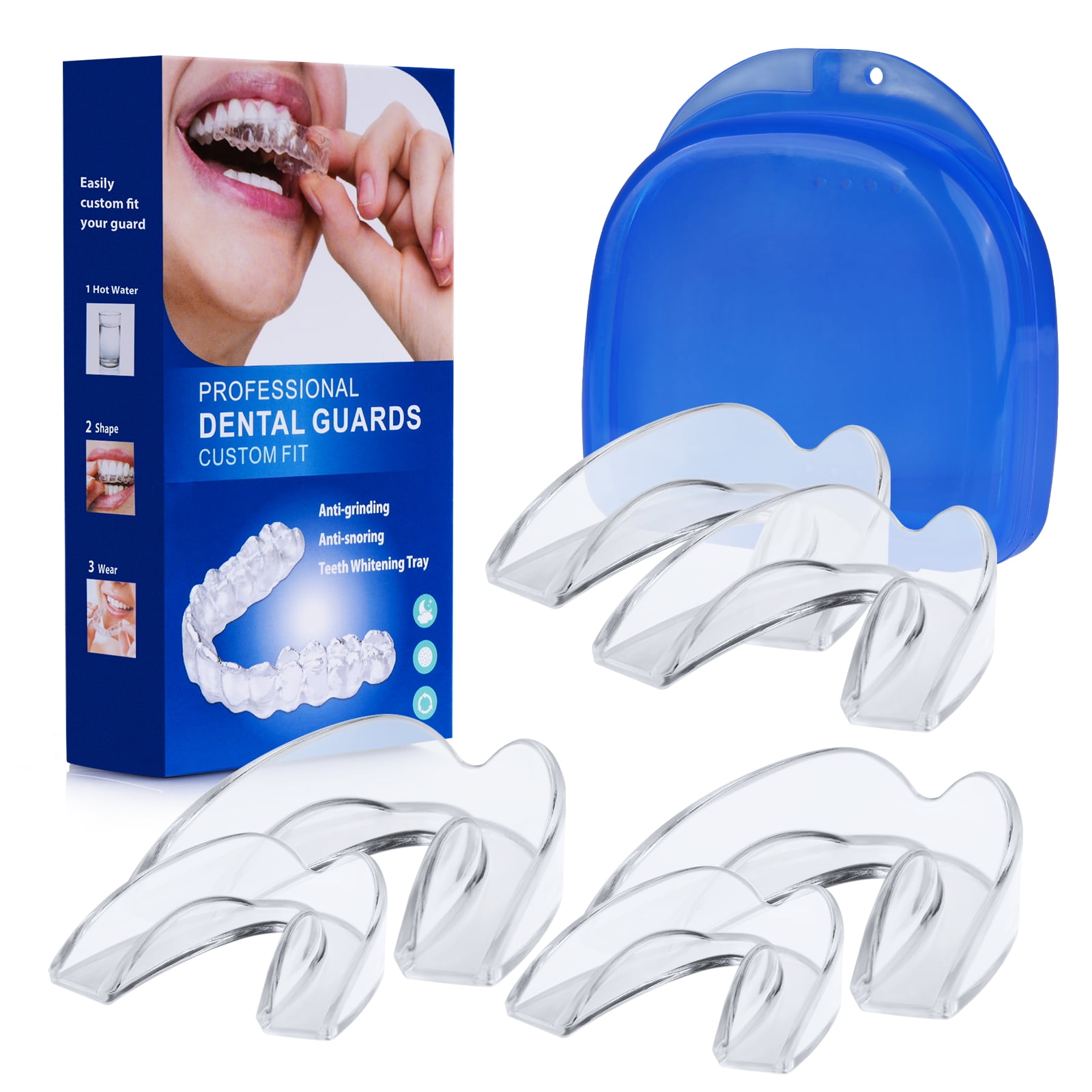 GENKENT Dental Mouth Guard for Clenching Teeth at Night, Sport Athletic ...