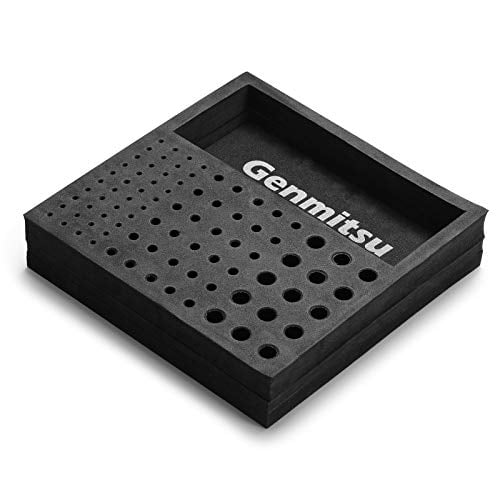 Genmitsu EVA CNC Milling Bit Storage Tray with 85 Holes, 200mm x 200mm ...