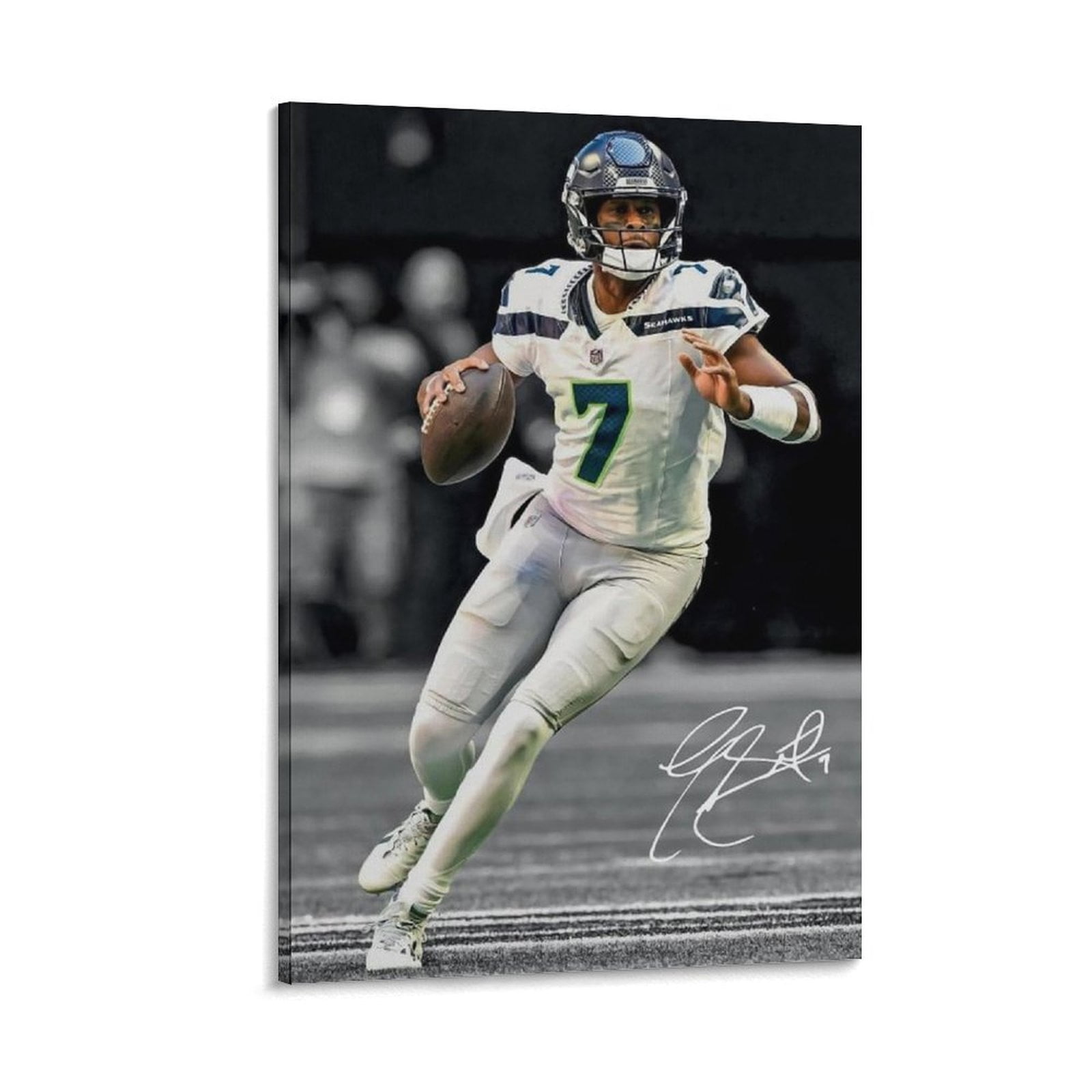 Geno Smith Canvas Poster Painting On Canvas Wall Art Poster Scroll ...