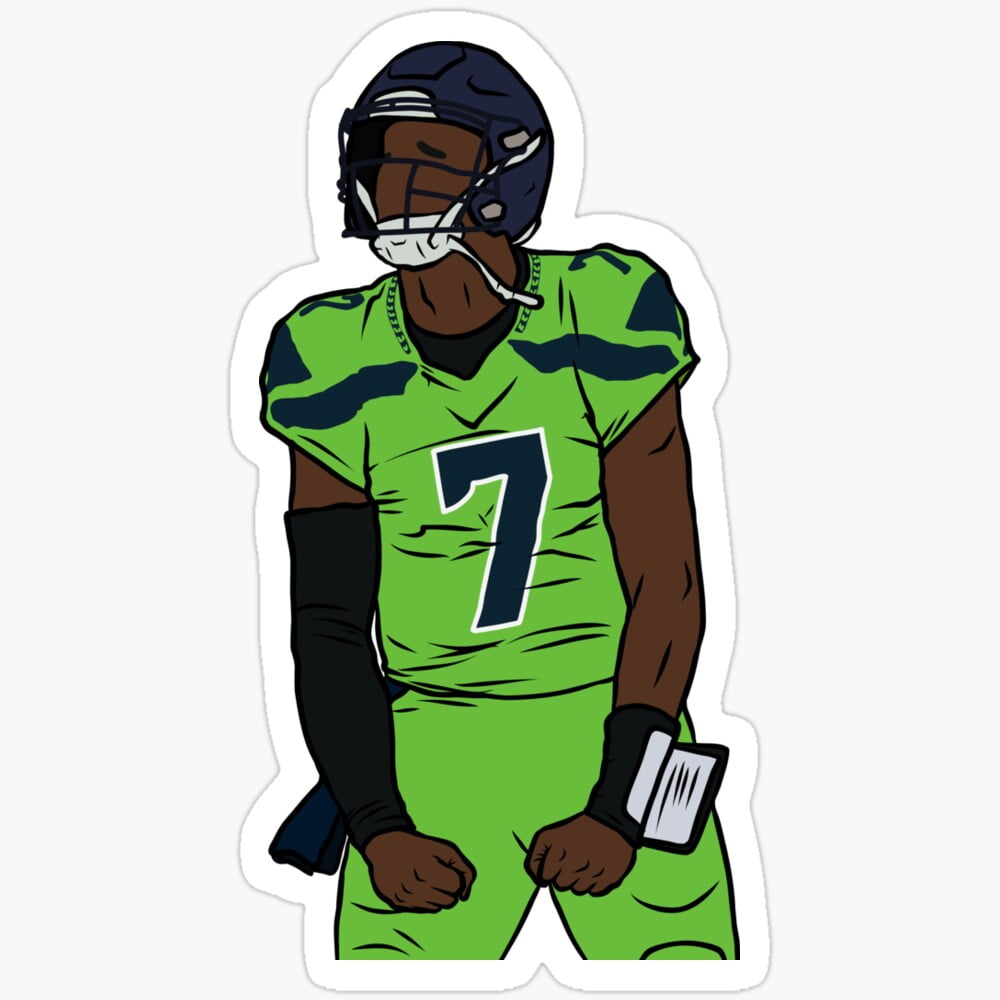 Geno Smith Celebration Sticker Phone Decal Water Bottle Stickers Car ...