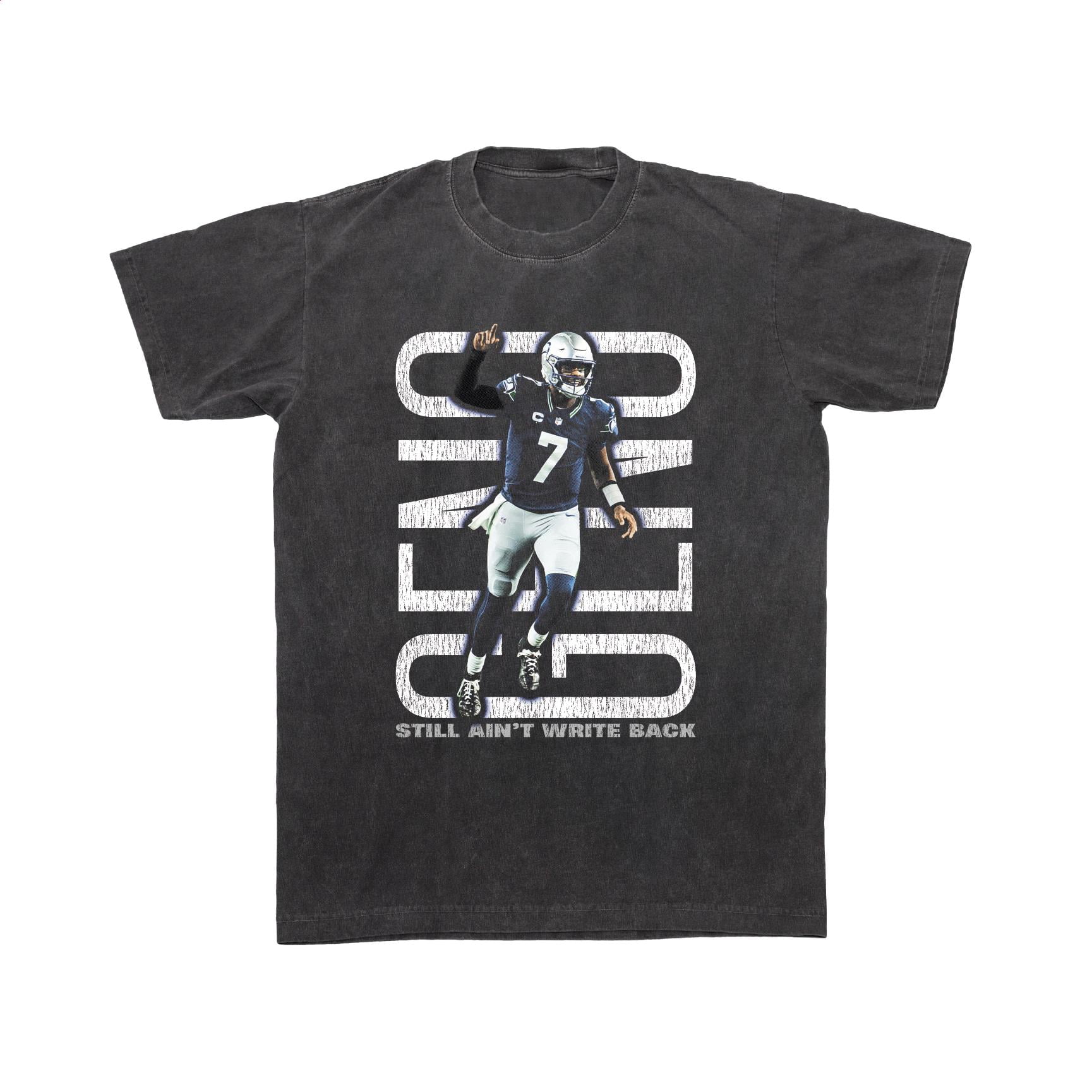 Geno Smith Still Ain'T Write Back T-Shirt, Seattle Team Seahawk ...