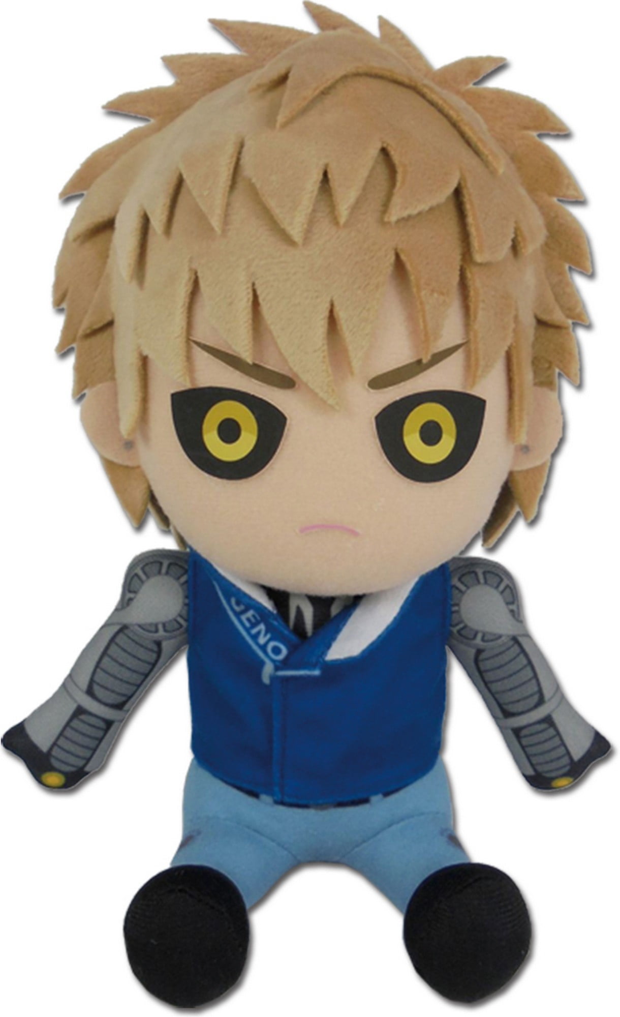 Genos Sit - One Punch Man 8" S2 Plush (Great Eastern) 77436 - Walmart.com