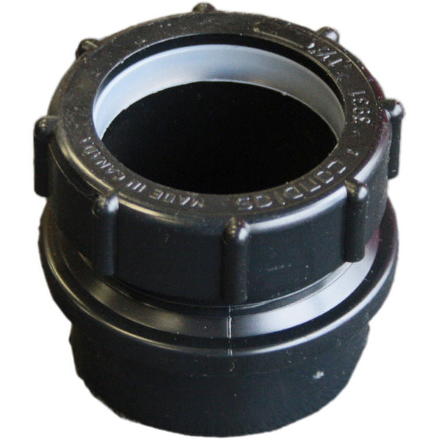 Genova 102851ABC 800 Series Trap Adapter, Black, 1-1/2 in - Walmart.com