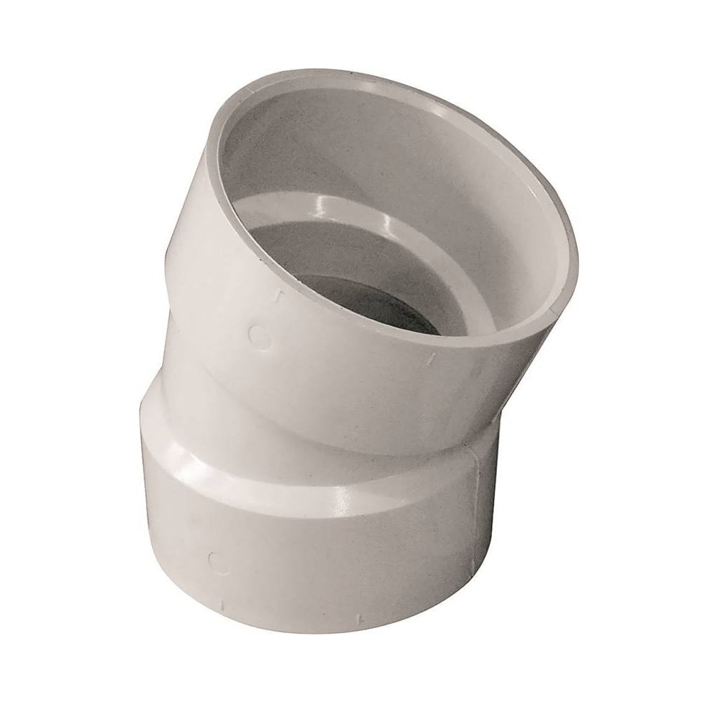 Genova 192553 22.5 Degree Drain Pipe Elbow, 3 Inch, Each - Walmart.com