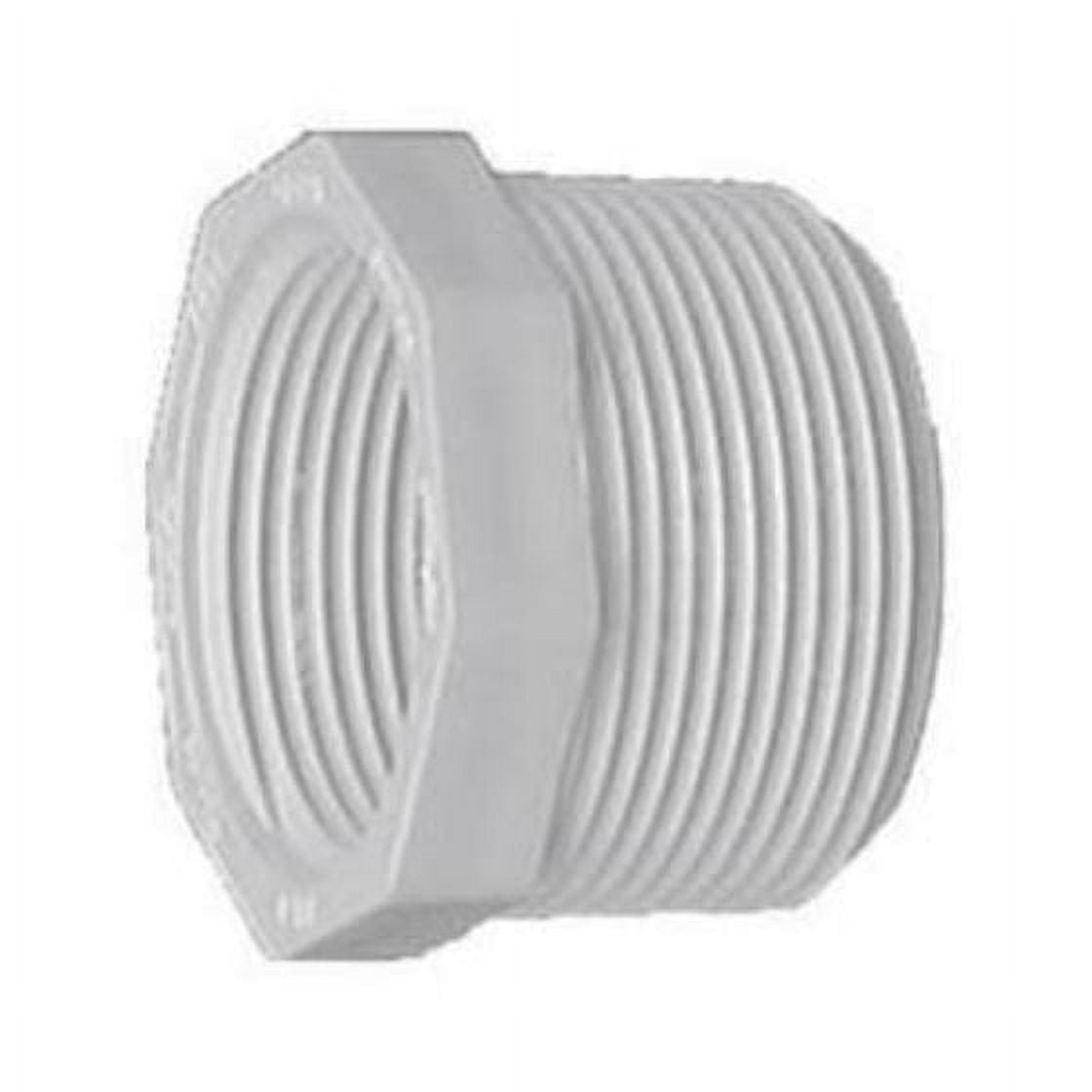 Genova 34358 Pressure PVC Threaded Bushing, 1/2" MIP x 3/8" FIP, Each ...