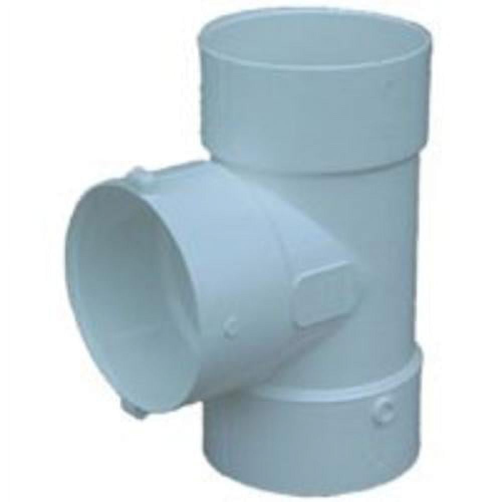 Genova 41464 Pvc Bull Nose Tee, 6" x 6" x 4", Each - Walmart.com