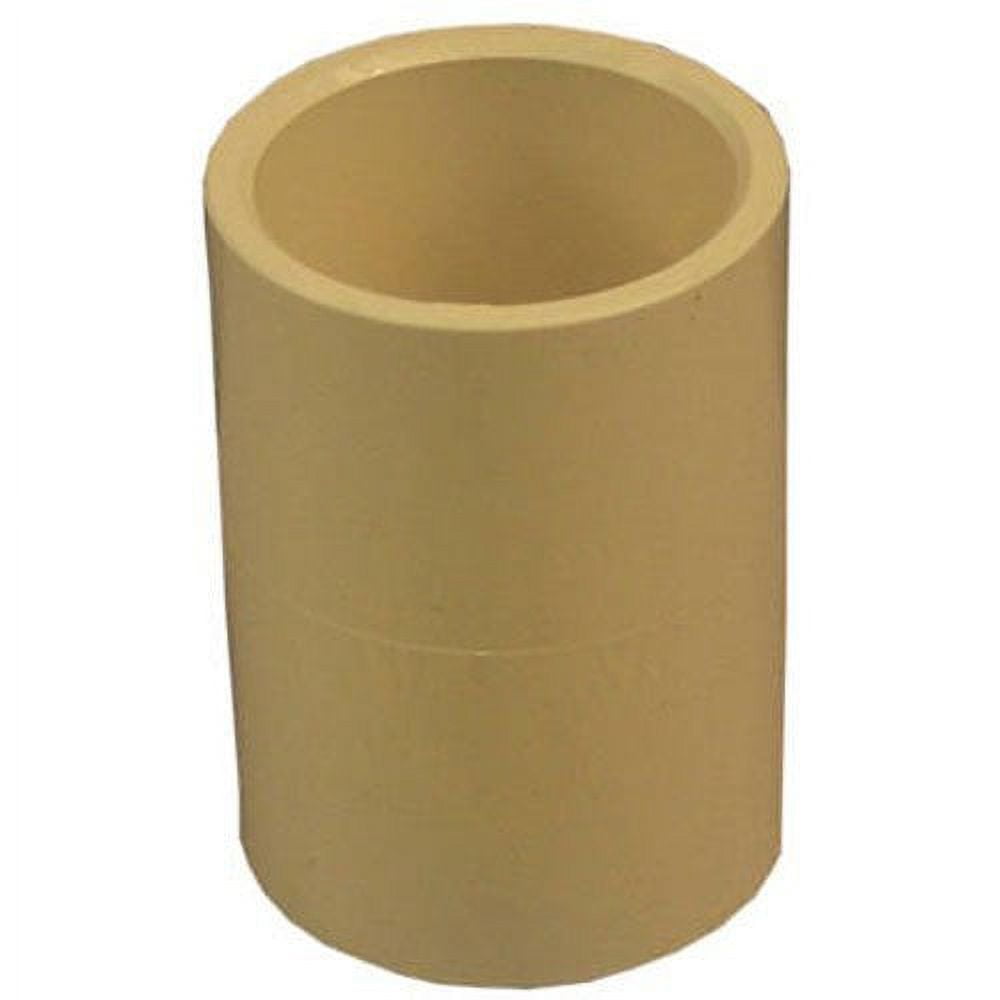 Genova 50105 Tube Coupling, 1/2 in, Slip, CPVC - Walmart.com