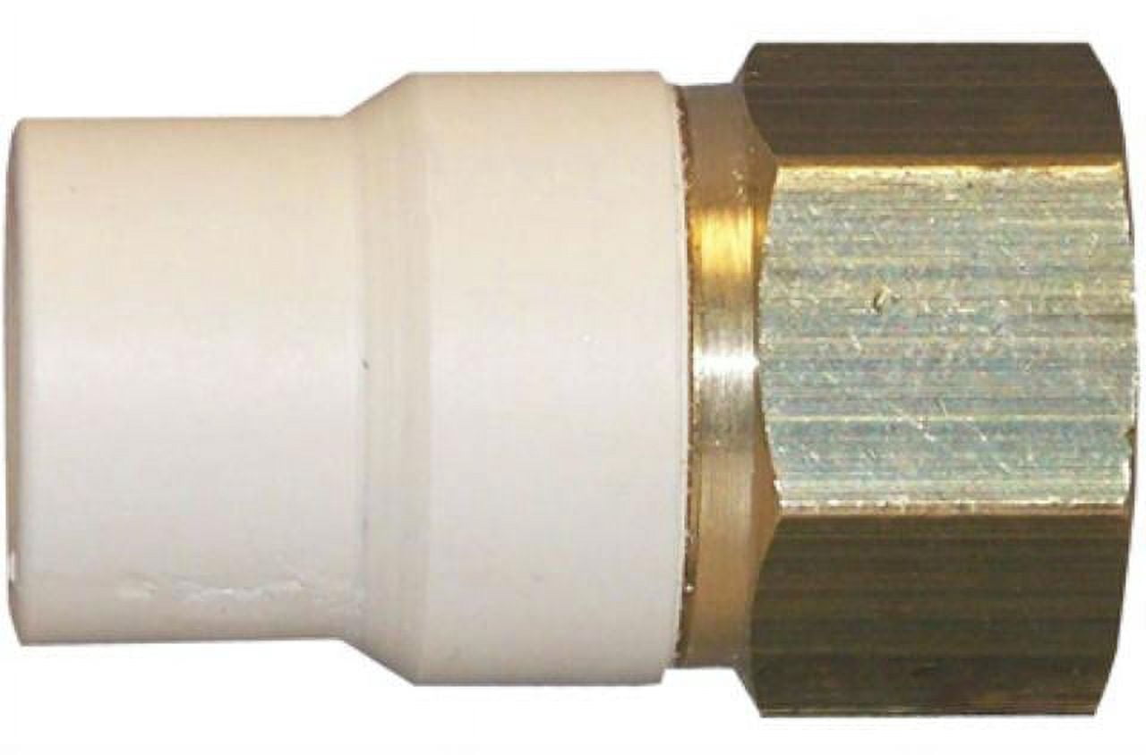 Genova 57907Z CPVC Transition Adapter, 3/4",Each - Walmart.com