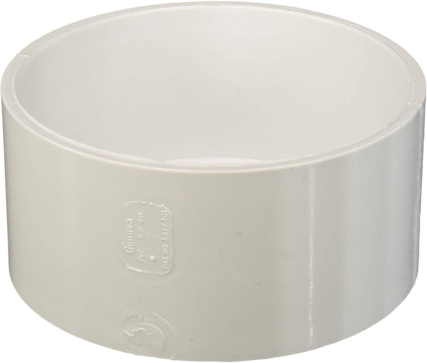 Genova 70156 700 Dwv Pipe Cap, 6 in, Hub, SCH 40, PVC, 6" - Walmart.com