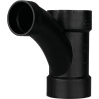 1PC Charlotte Pipe Reducing Long Turn ABS Wye - Walmart.com