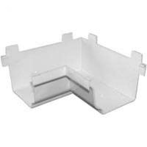 Cnr Gutter 90Deg Vnyl Wht Genova Products Pvc Gutter AW103AK White ...