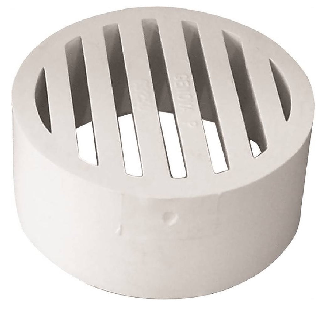 Genova Products 49240/S Floor Strainer Sewer, Pvc, 4 Inch, Each ...