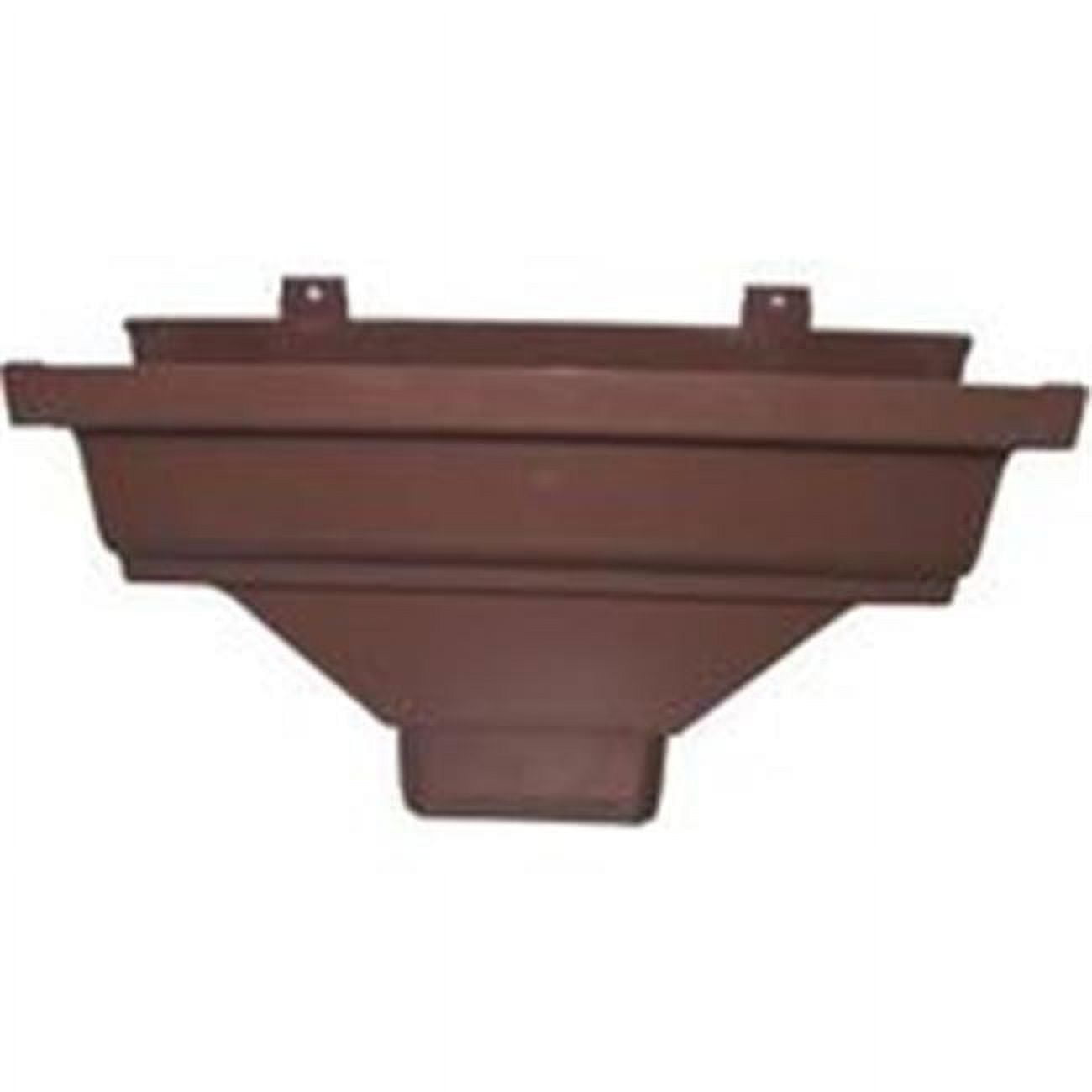 Genova Products Inc Gutter Drop Outlet 3X4In Brown AB104CK - Walmart.com