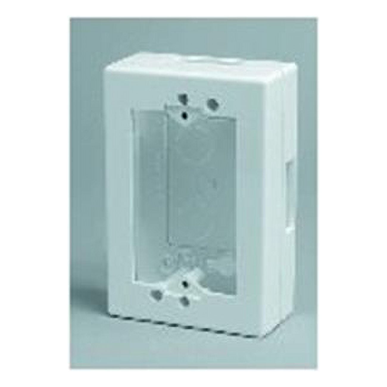 Genova Products Wire Channel Mini-Trunking Wall Switch & Receptacle Box ...
