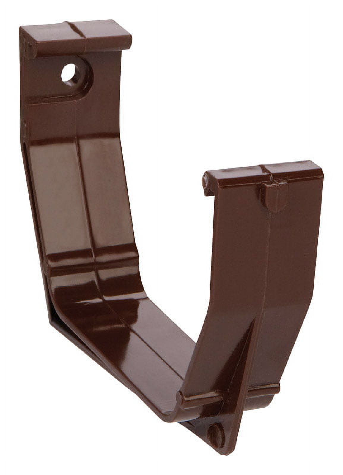 Raingo RainGo Vinyl Brown Heavy Load Gutter Hanger Bracket RB106H ...