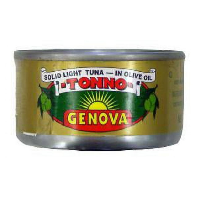 Genova Tuna in Olive Oil, 85g (3oz) - Walmart.com
