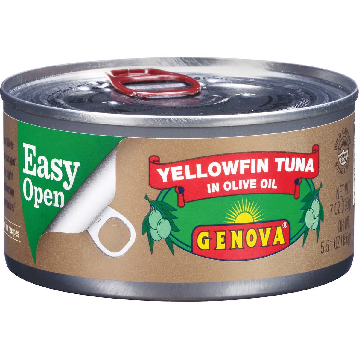 Genova Yellowfin Tuna in Olive Oil, 7 oz, 6 ct - Walmart.com