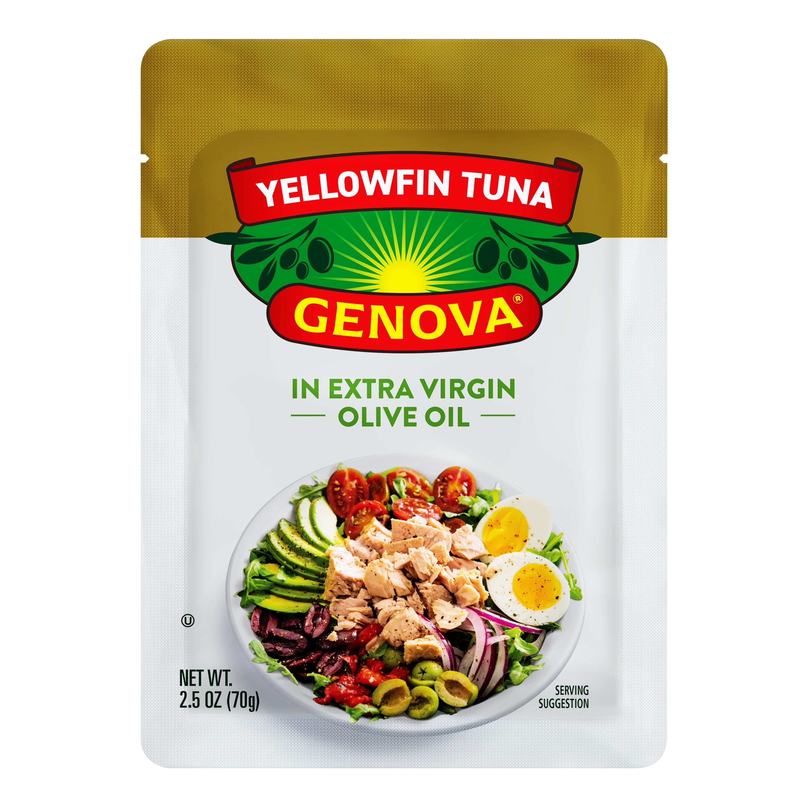 Genova Yellowfin in Extra Virgin Olive Oil Pouch 12/2.5 - Walmart.com