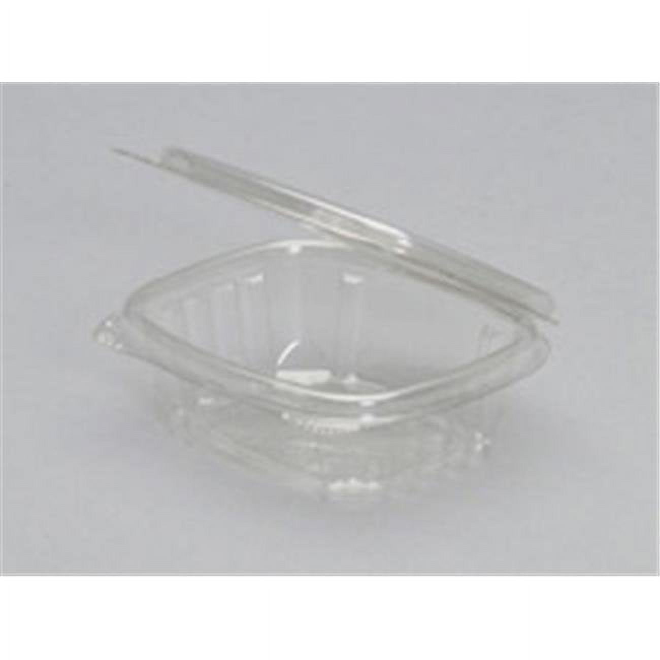 Genpak AD04 CPC 4 oz Hinged Deli Container, Clear - Case of 400 ...